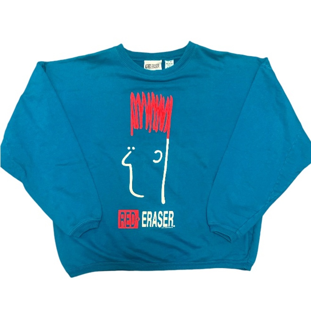 1992’ Vintage (Rare) Red Eraser Sweater - Gem